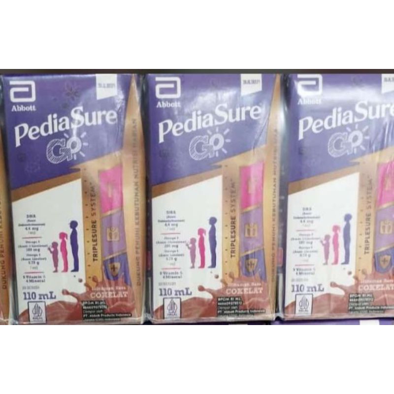 Jual PEDIASURE GO 110ML COKLAT | Shopee Indonesia