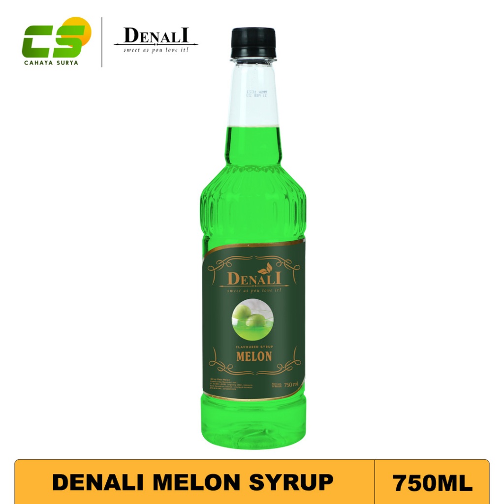 Jual Denali Syrup / Sirup - Melon Syrup 750 ml (Sirup Rasa Melon ...