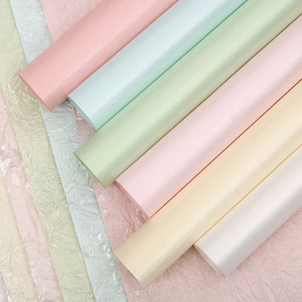 Jual [TERMURAH!!] PEARL PAPER Flower Wrapping Paper / Buket Bunga ...