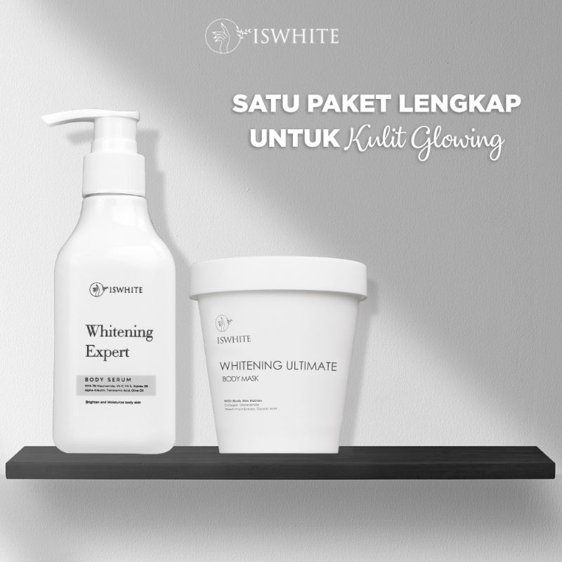 Jual ISWHITE Bodycare Glowing Package - Perfect Whitening Body Serum ...