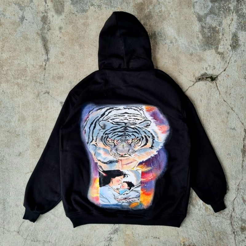 Jual custom Jaket hoodie singa fosarte | Shopee Indonesia
