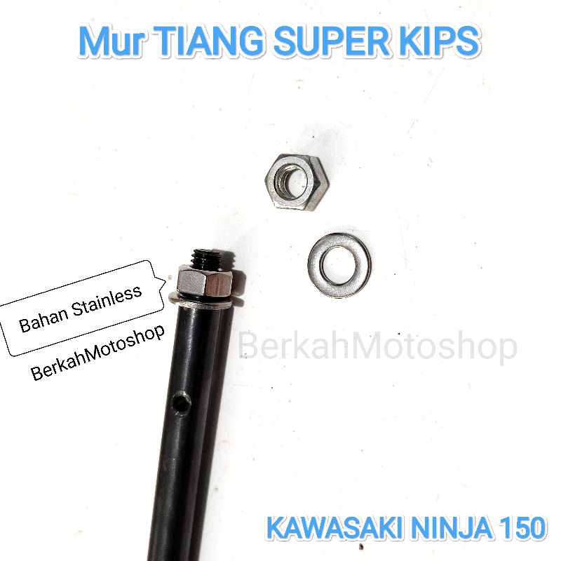 Jual MUR SUPERKIPS STAINLESS MUR TIANG SUPER KIPS KAWASAKI NINJA R RR ...
