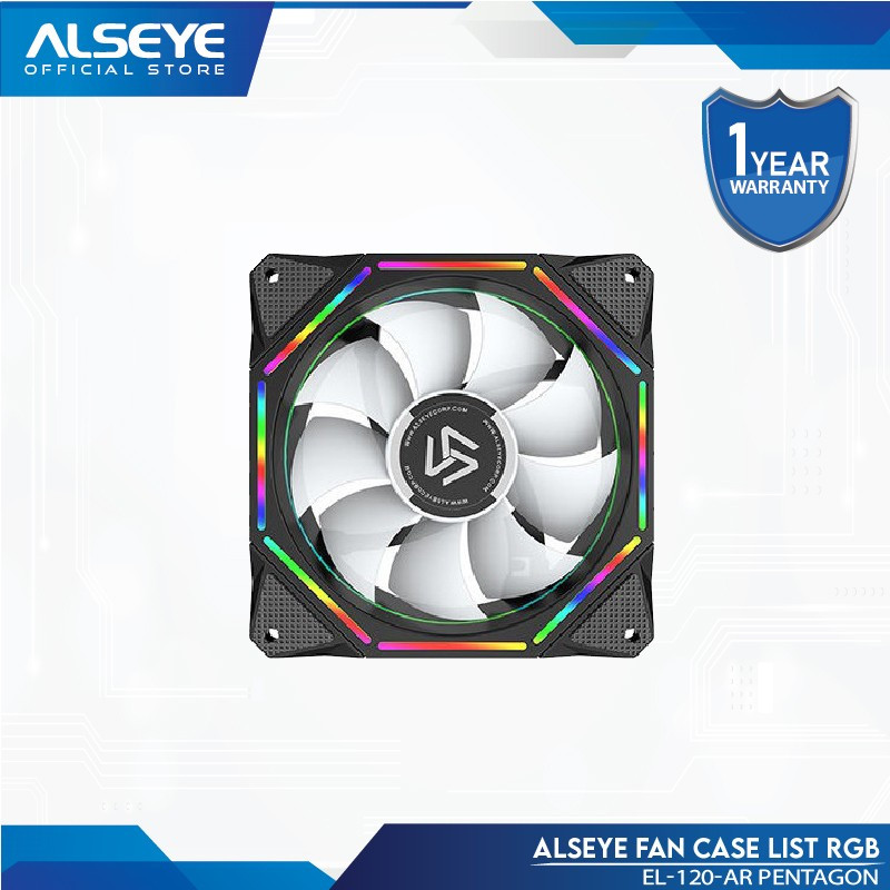 Jual Alseye Fan Case Pentagon Auto RGB EL-120-AR RGB | Shopee Indonesia
