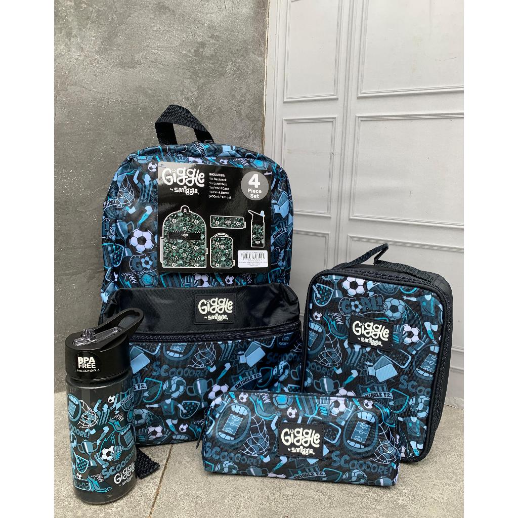 Jual SMIGGLE GIGGLE IV SET BACKPACK BLACK - SET TAS RANSEL SMIGGLE ...