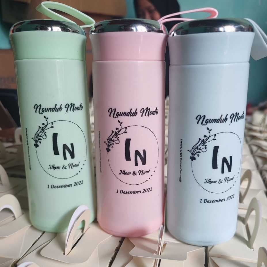 Jual (minim 100pcs)Botol Nice Sablon/BOTOL SABLON/ BOTOL SOUVENIR NICE ...