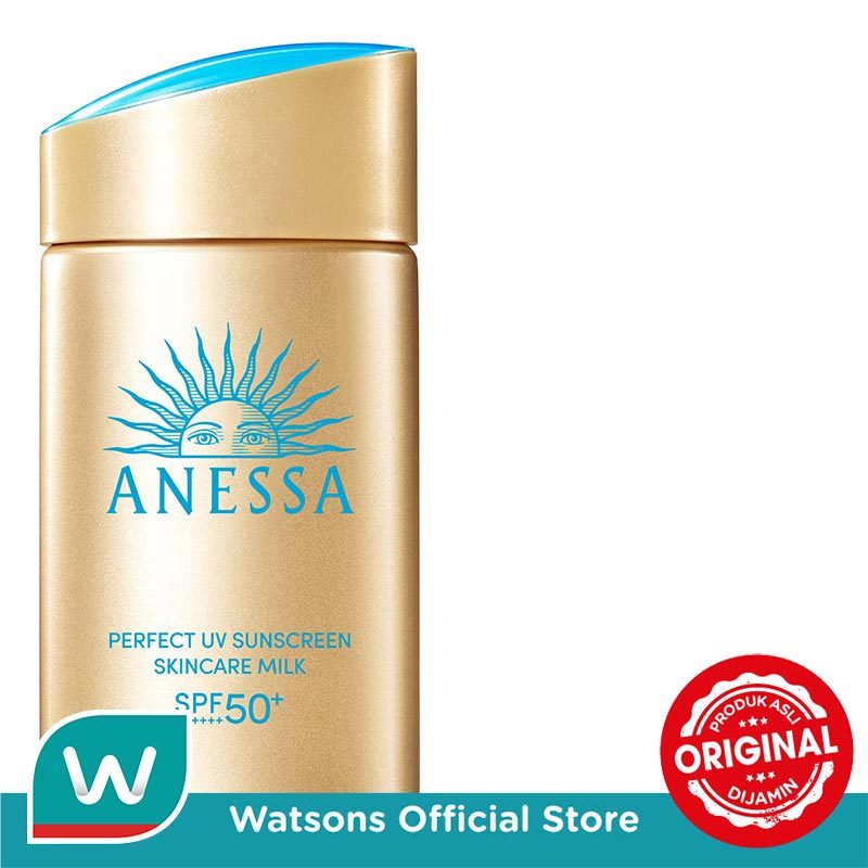 Jual Anessa Perfect UV Sunscreen Skincare Milk 60ml | Shopee Indonesia