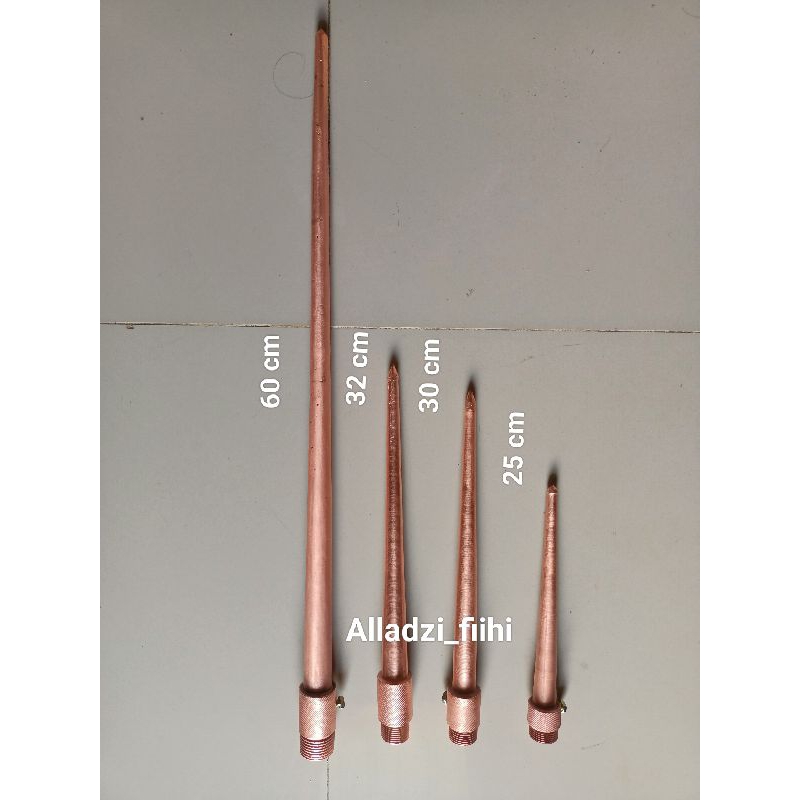 Jual Penangkal petir Splitzen Tombak Anti Petir Lengkap Babit Tembaga ...