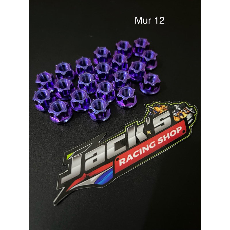 Jual mur titanium mur 10 12 14 17 m6 m8 m10 m12 titanium gr5 vietnam ...