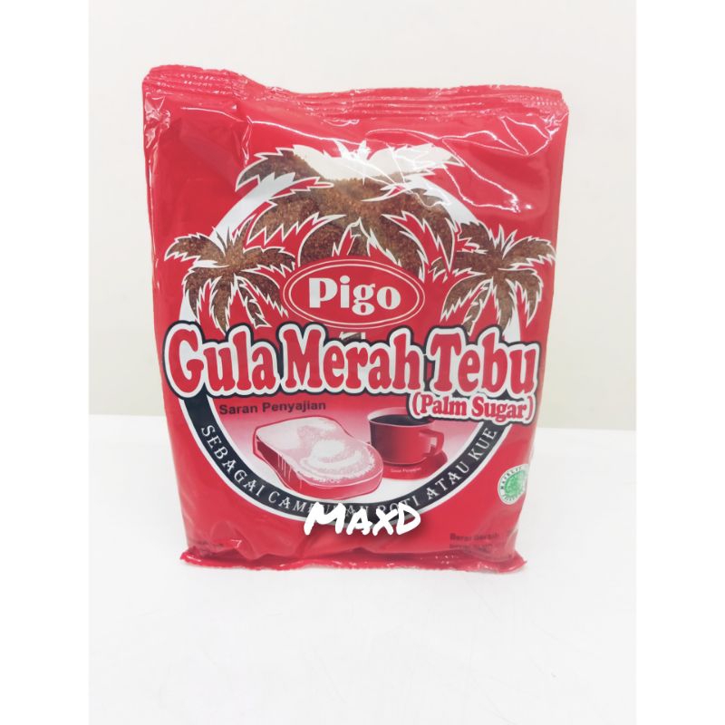 Jual PALM SUGAR Gula Merah Tebu Pigo 200 gr 24 Bks | Shopee Indonesia