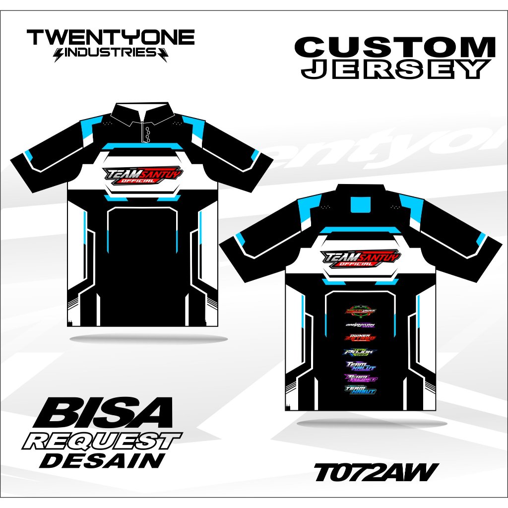 Jual Jersey Team Racing Balap Full Printing, Kaos Jersey Team Balap ...