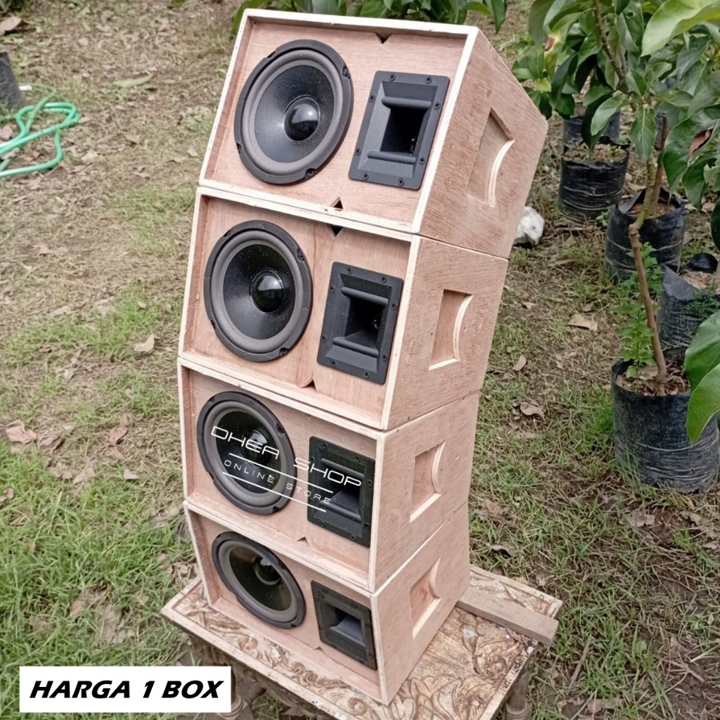 Jual PAKET 1 Box Speaker Line Array 6 inch isi Speaker ACR 660 dan ...