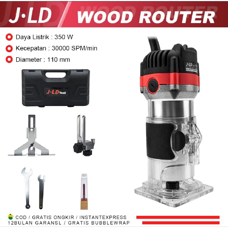 Jual JLD Mesin Profil Kayu Mesin Router 6MM Trimmer mesin Trimmer kayu ...