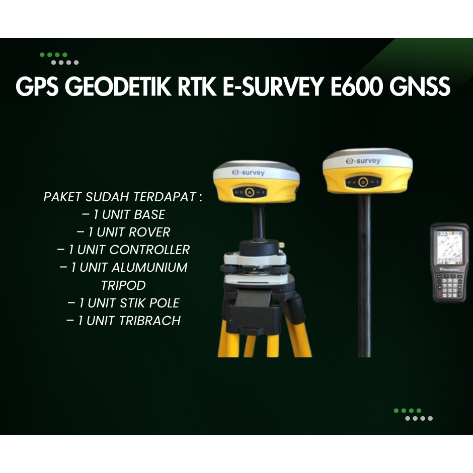 Jual GPS Geodetik RTK E-Survey E600 Gnss / E-Survey E600 RTk GNSS | Shopee Indonesia