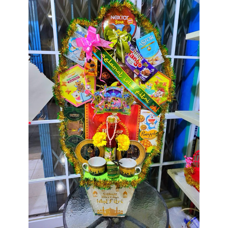 Jual Parcel Hampers Idul Fitri Lebaran makanan ringan mix pecah belah ...