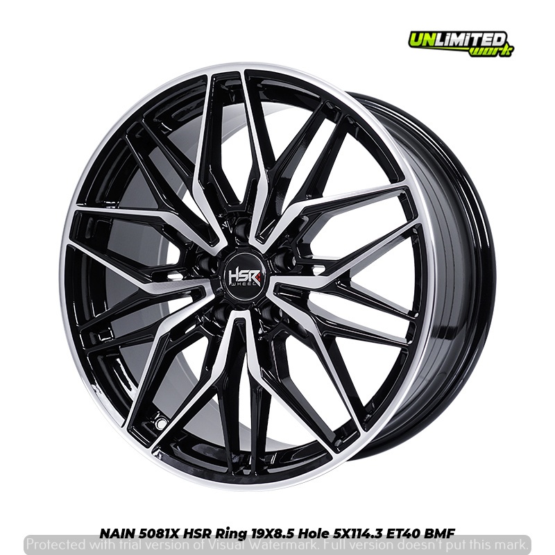 Jual Velg Mobil Innova Zenix Rush Xtrail R19 Model Terbaru HSR NAIN Pcd ...