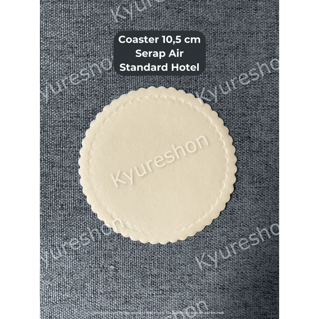 Jual Coaster Kertas Tatakan Gelas Kertas Diameter 10.5cm Isi 100 Pcs ...