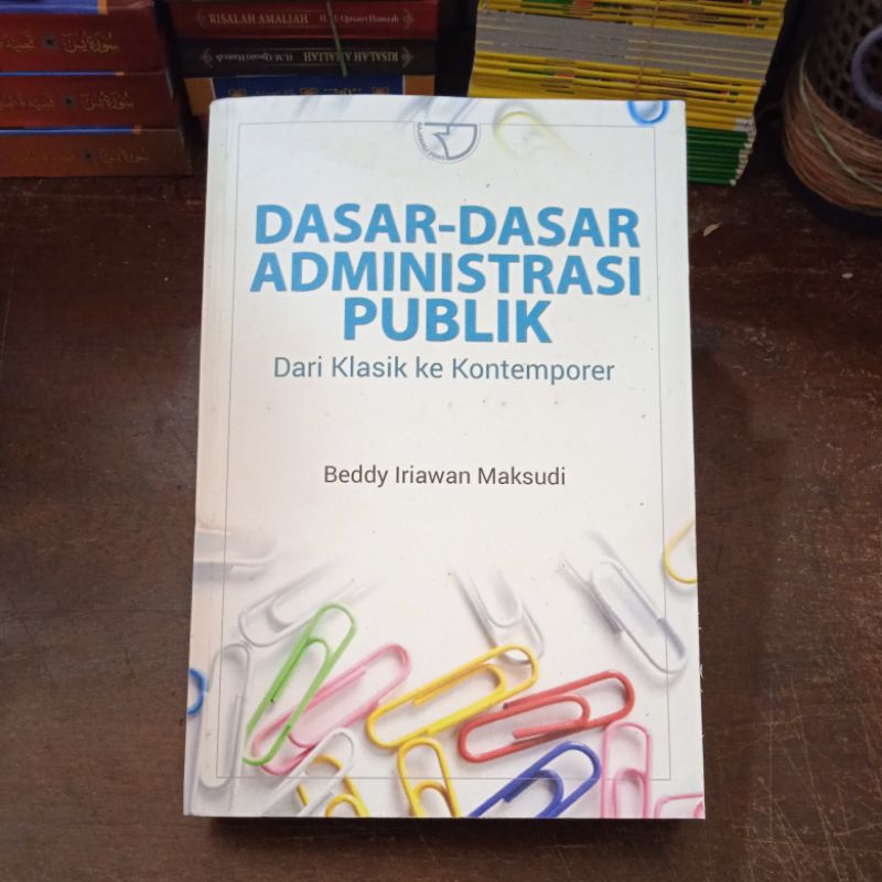 Jual Buku Original Dasar-dasar Administrasi Publik dari klasik ke ...