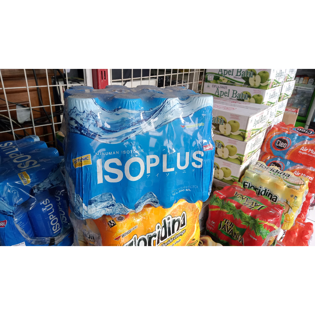 Jual ISO PLUS Minuman ISOTONIK 350 ML BAG ISI 12 | Shopee Indonesia