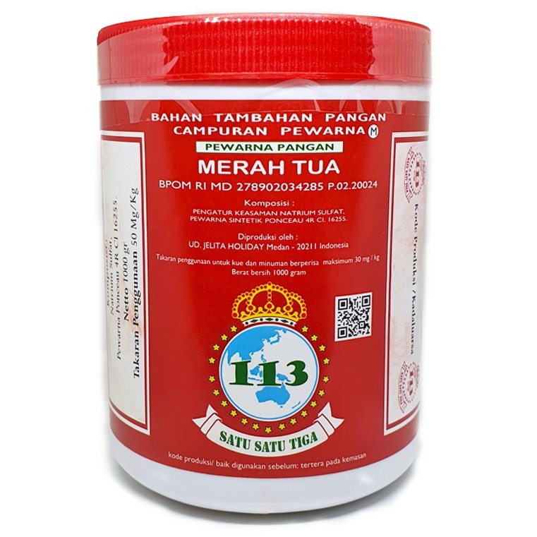 Jual Pewarna Makanan Merah/ Food Coloring Red 1000 gr | Shopee Indonesia