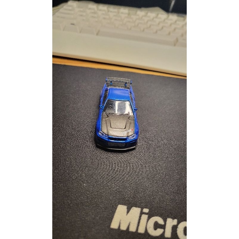 Jual MINI GT Nissan Skyline GT-R Top Secret Bayside Blue | Shopee Indonesia