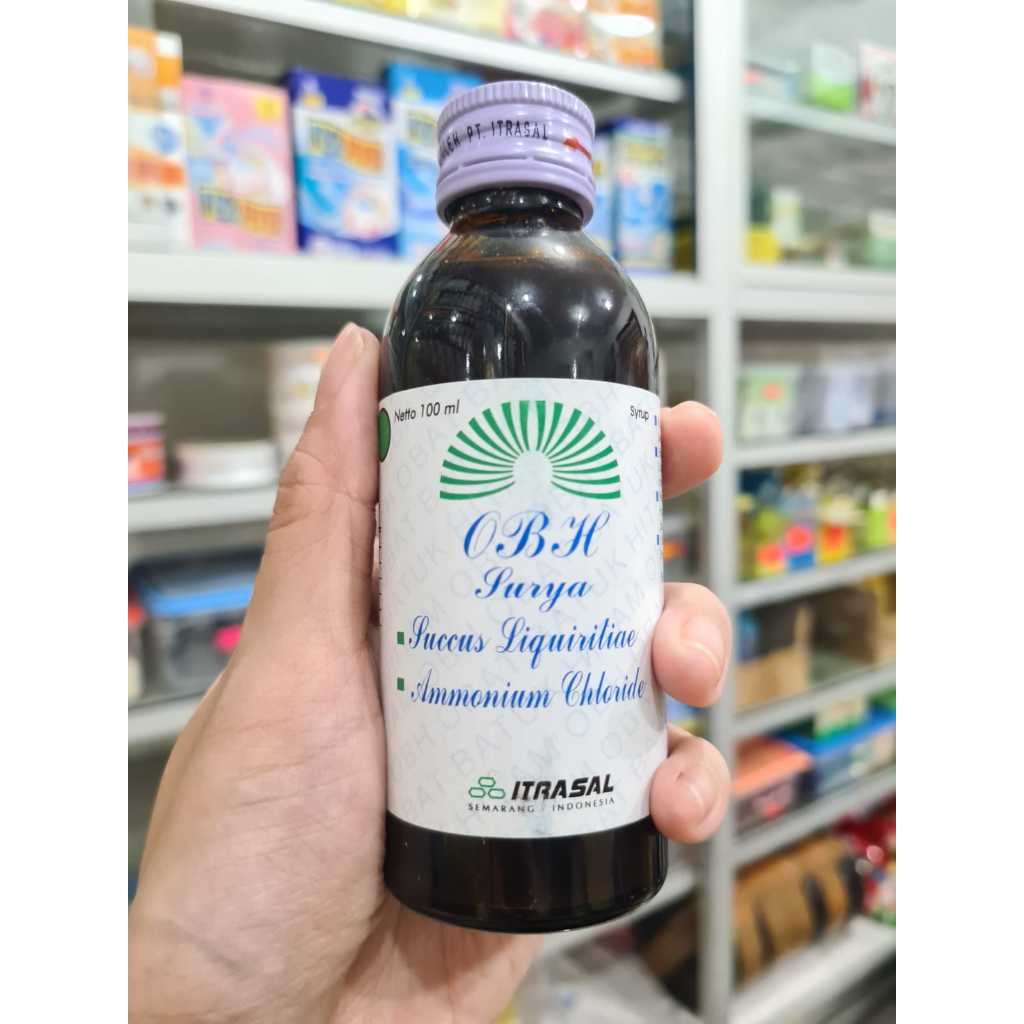 Jual OBAT BATUK HITAM OBH SURYA ITRASAL 100 ml / OBAT BATUK HITAM OBH ...