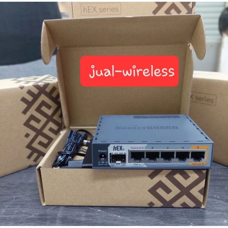 Jual mikrotik hex s rb760 igs | Shopee Indonesia