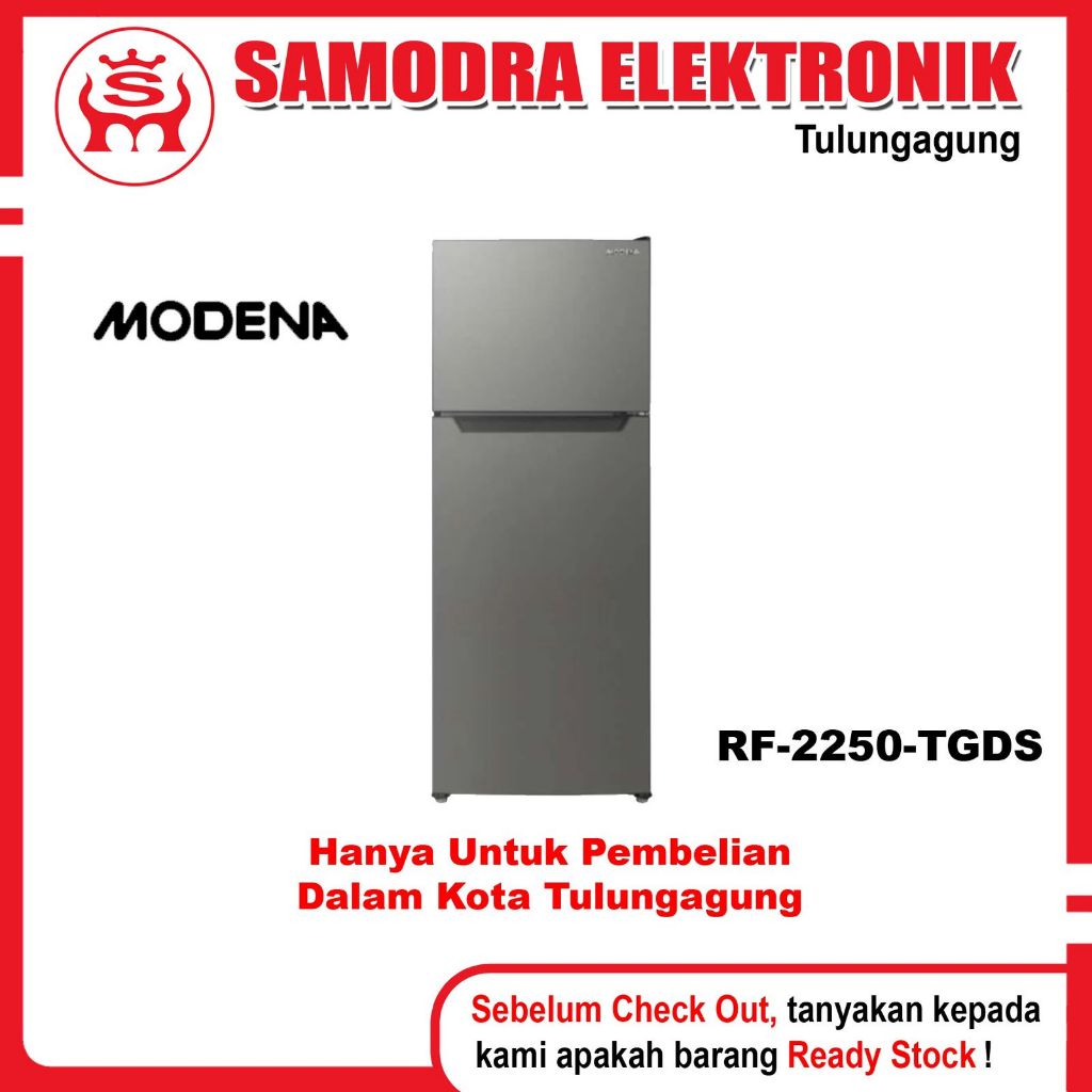 Jual Kulkas Modena RF2250TGDS | Shopee Indonesia