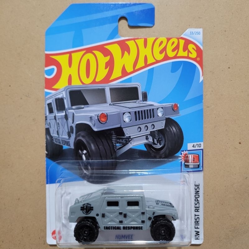 Jual HOT WHEELS HUMVEE / HW FIRST RESPONSE [ GREY ] | Shopee Indonesia