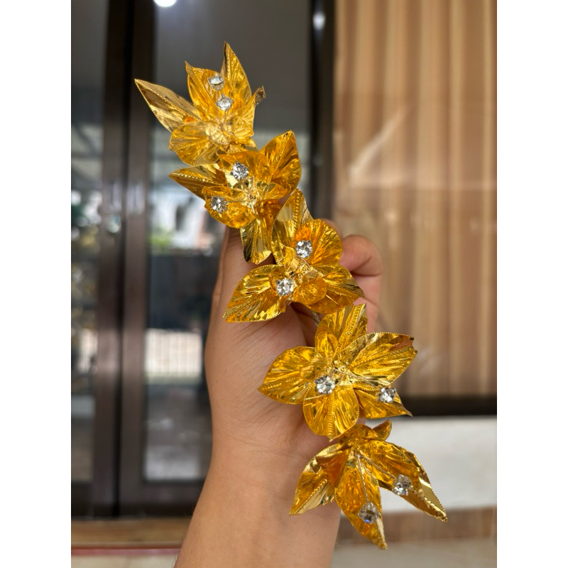 Jual semanggi bali termurah / bunga emas/ semanggi emas / semanggi hair ...