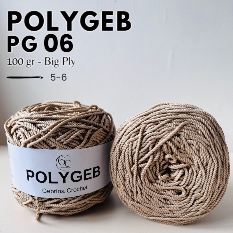 Jual Benang Rajut Polygeb Big Ply (D30) Gebrina Crochet (PART 1 ...