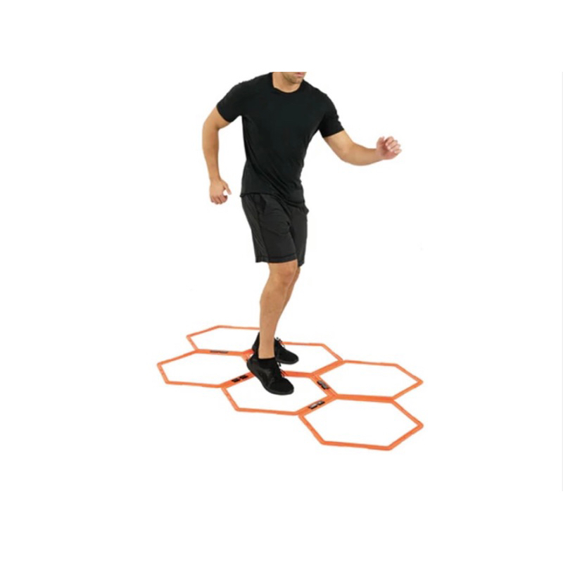 Jual [366SH] Hexagonal Agility Ladder | Hexagon Ring Latihan Sepakbola ...