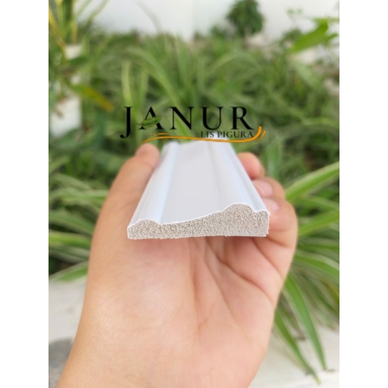Jual List Moulding/Molding PVC 4 Cm dan 5,5 Cm | Shopee Indonesia