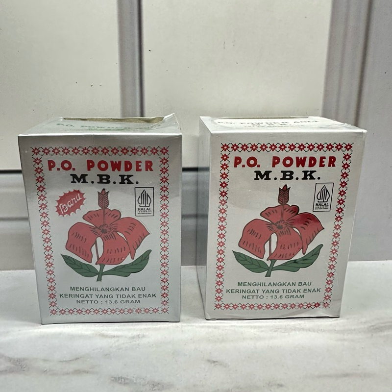 Jual P.O MBK Powder Silver/Putih Box (isi 12)/Bedak MBK Super/biasa ...