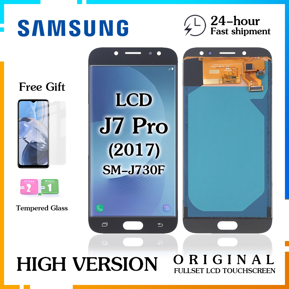 Jual LCD TOUCHSCREEN SAMSUNG GALAXY J7 PRO 2017 J730 DIGITIZER COMPLETE | Shopee Indonesia