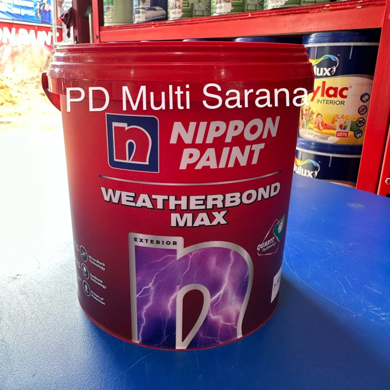 Jual NIPPON WEATHERBOND MAX WARNA TINTING 2,5 LITER | Shopee Indonesia