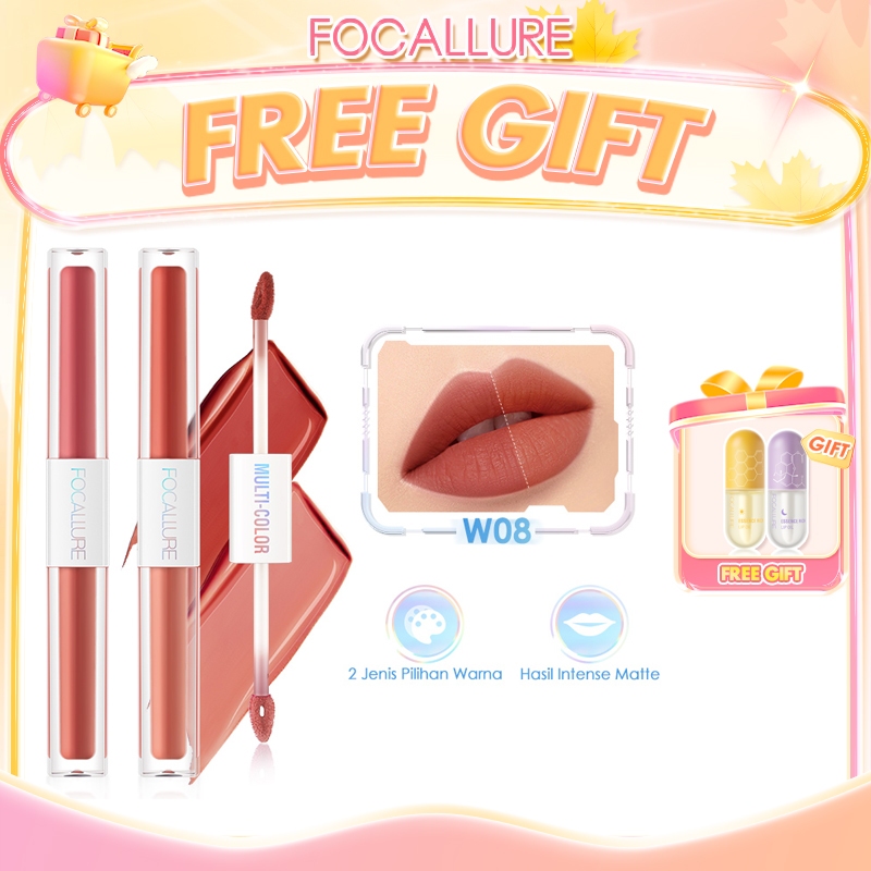 Jual FOCALLURE Ultralight Intense Color Dual Stick 2 In 1 Liquid Matte ...