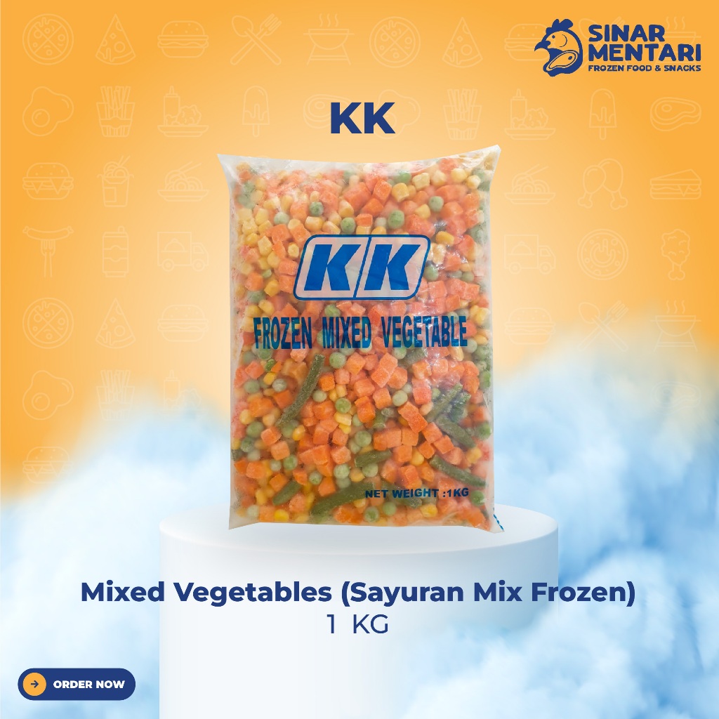 Jual KK Mixed Vegetable Frozen 1 KG / sayuran frozen | Shopee Indonesia