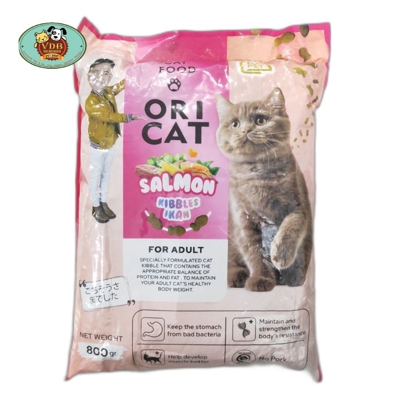 Jual Ori Cat Adult (Salmon) Repack 800gr | Shopee Indonesia
