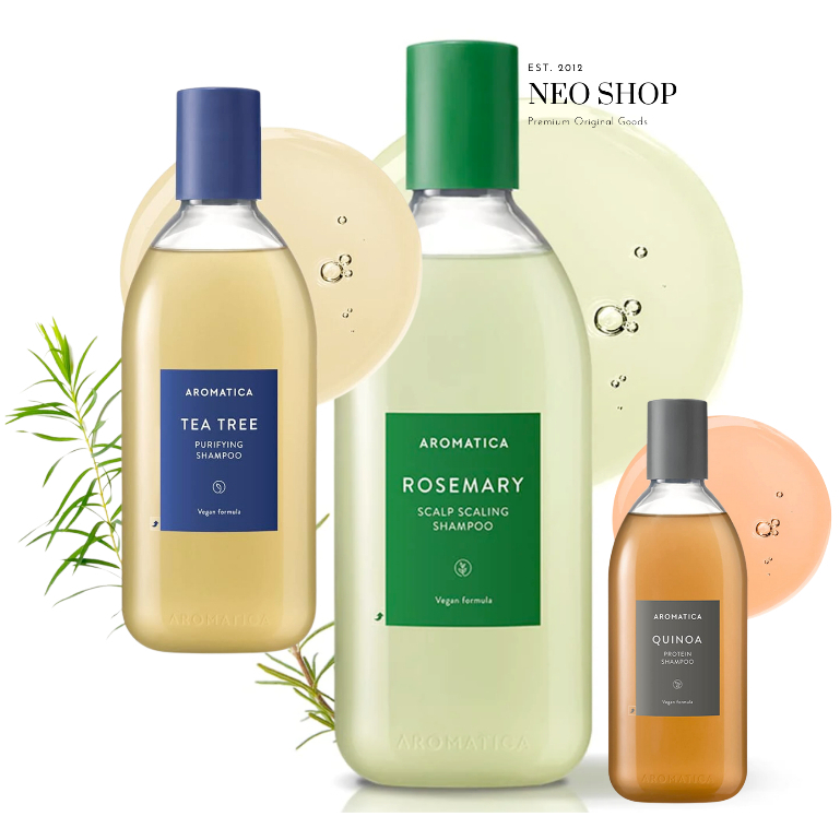 Jual AROMATICA Shampoo conditioner Rosemary Scalp Tea Tree Quinoa 160 ...