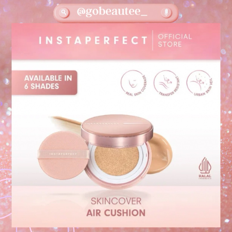 Jual [NEW] INSTAPERFECT SKINCOVER AIR CUSHION | Shopee Indonesia