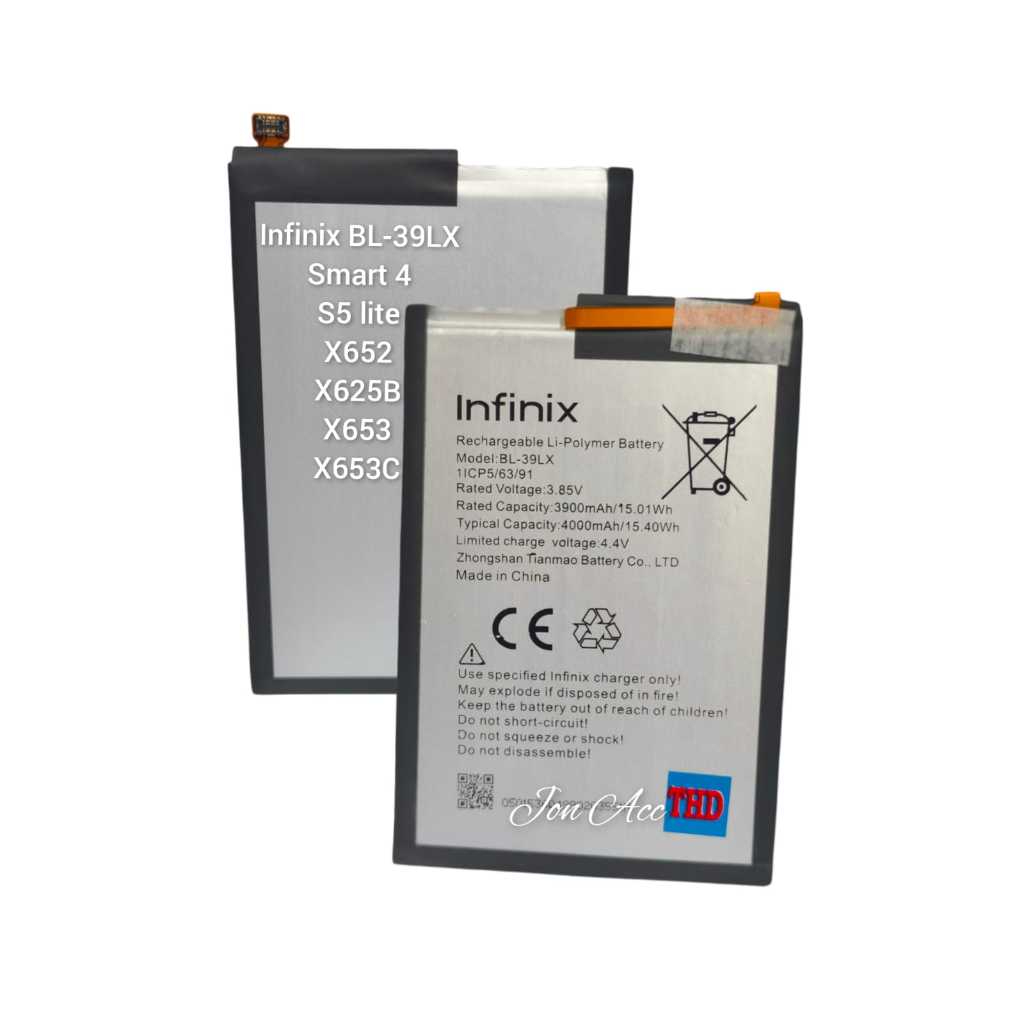 Jual Baterai Infinix Smart 4 S5 Lite X652 X625B X653 X653C BL39LX BL ...