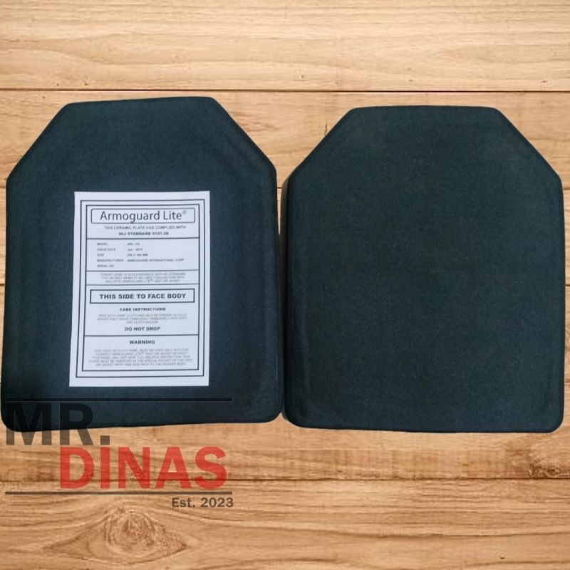 Jual PLAT ANTI PELURU ARMOGUARD LITE / KEVLAR LEVEL 4 / KERAMIK ...
