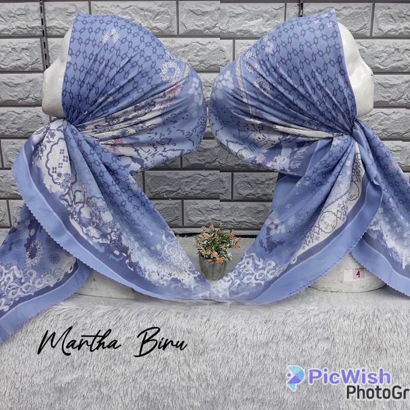 Jual BIRU KATALOG | Voal motif Jilbab motif Blue series/ Denim / Biru ...