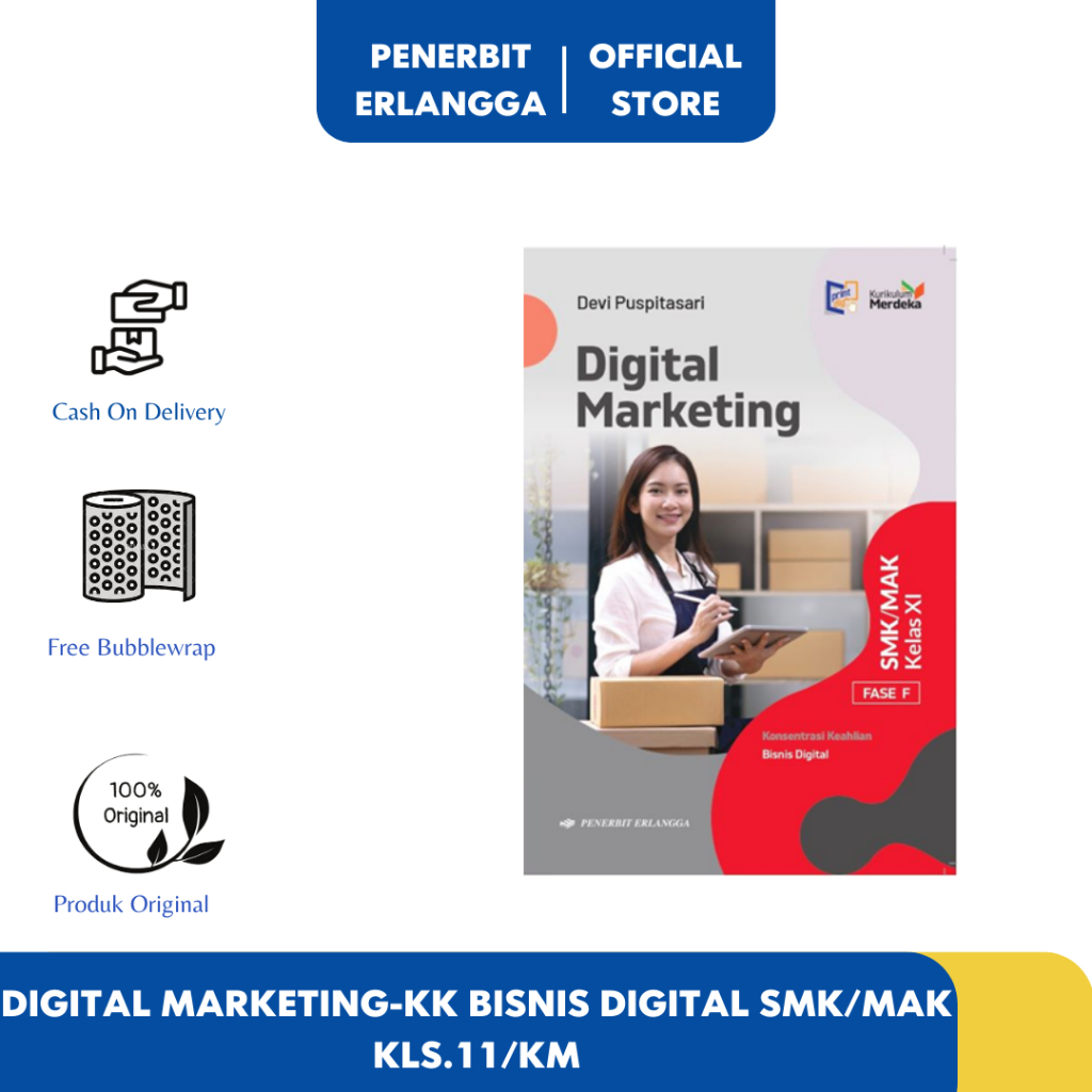 Jual DIGITAL MARKETING-KK BISNIS DIGITAL SMK/MAK KELAS 11 KURIKULUM MERDEKA - ERLANGGA | Shopee ...