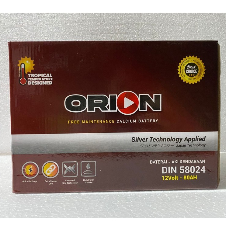 Jual Aki Orion LN3 Mobil Innova Reborn Fortuner Diesel BMW Mercedes ...