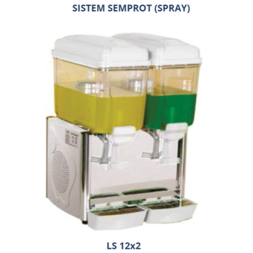 Jual Gea LS-12X2 Juice Dispenser - Jus Dispenser 2 Tabung Dengan ...