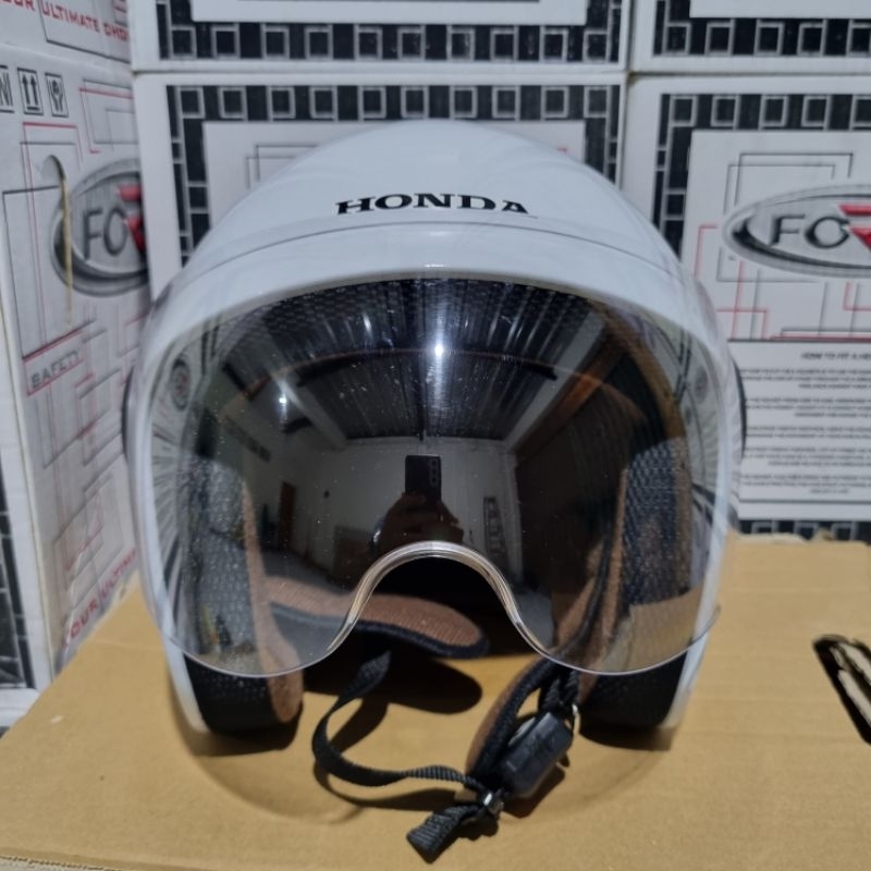 Jual Helm Honda Stylo 100% Original Retro Bogo | Shopee Indonesia