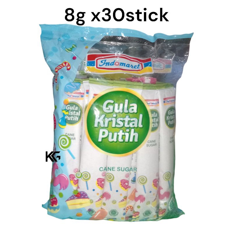 Jual indomaret gula pasir stick isi 30pcs | Shopee Indonesia