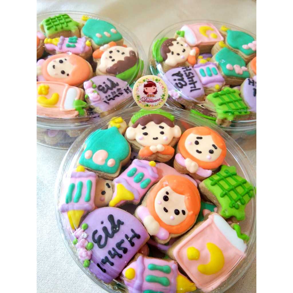 Jual .IF20 - Cookies idul fitri Kue Kering Karakter Lebaran lucu unik ...