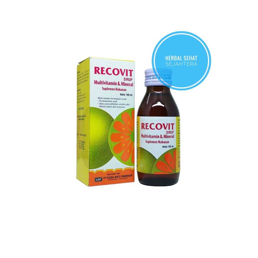 Jual RECOVIT SIRUP 100 ML Recovit Sirup 100 ml - Vitamin untuk masa ...